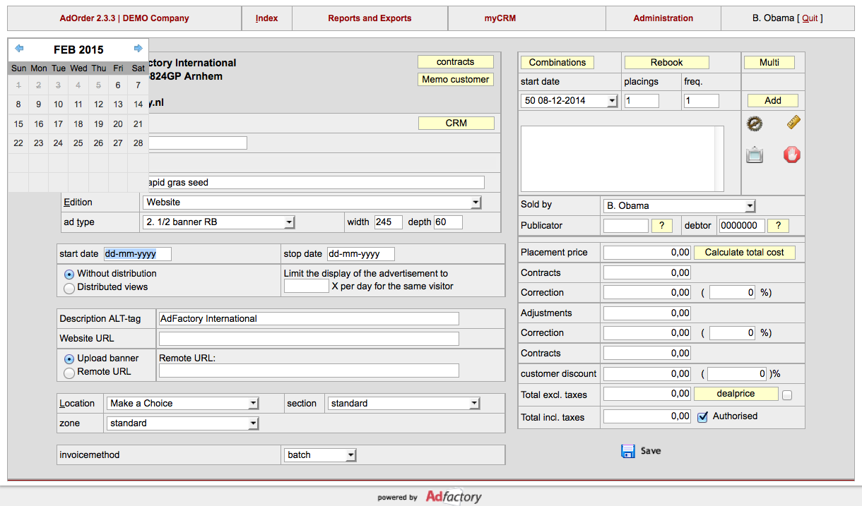 Banner book&publish – AdFactory