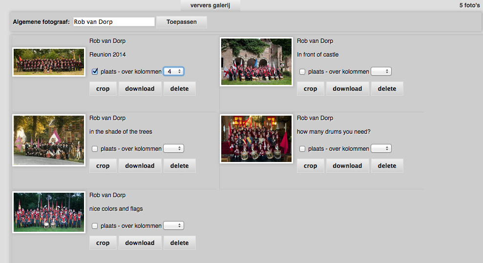 Photo upload – AdFactory