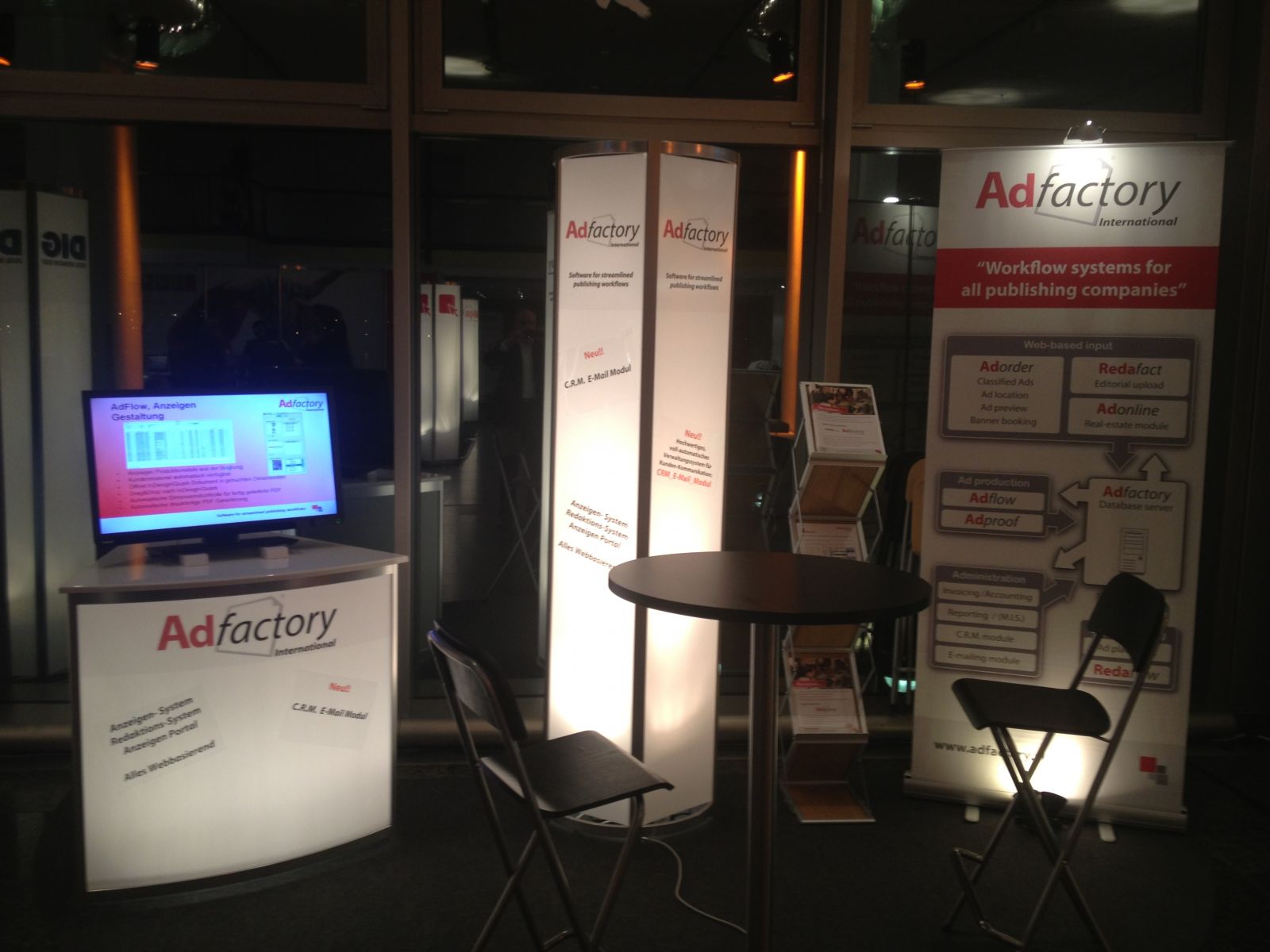 Come and visit us at media.expoin Mainz, RheinGold Halle! - AdFactory