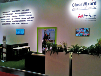 Our stand at the IFRA EXPO 2011. - AdFactory